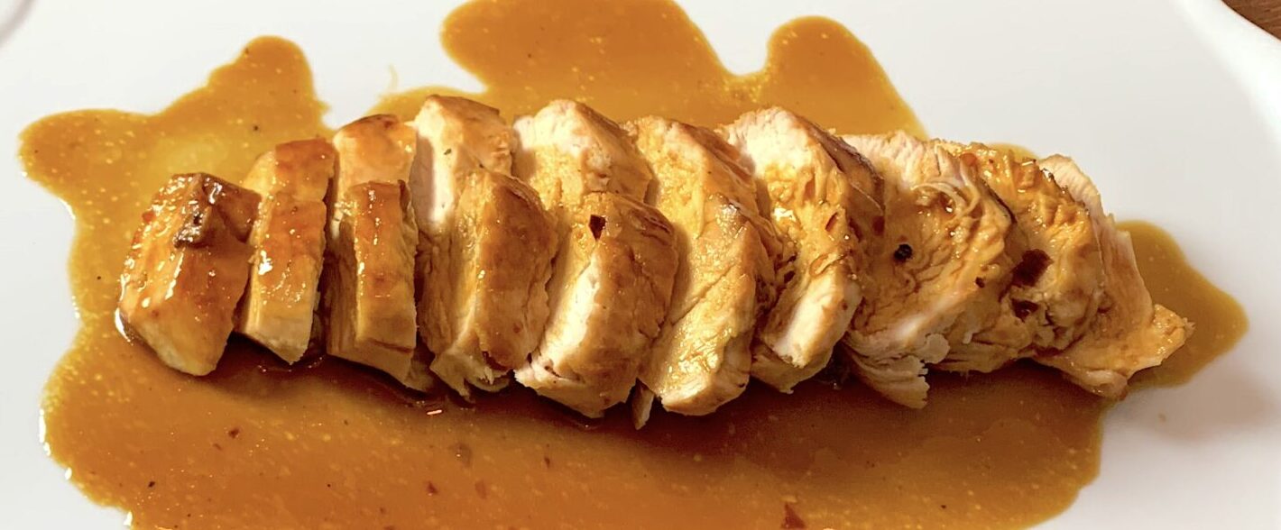 Roasted Chicken Breast with Spicy Passion Fruit Sauce – 2022 Red Carpet ...